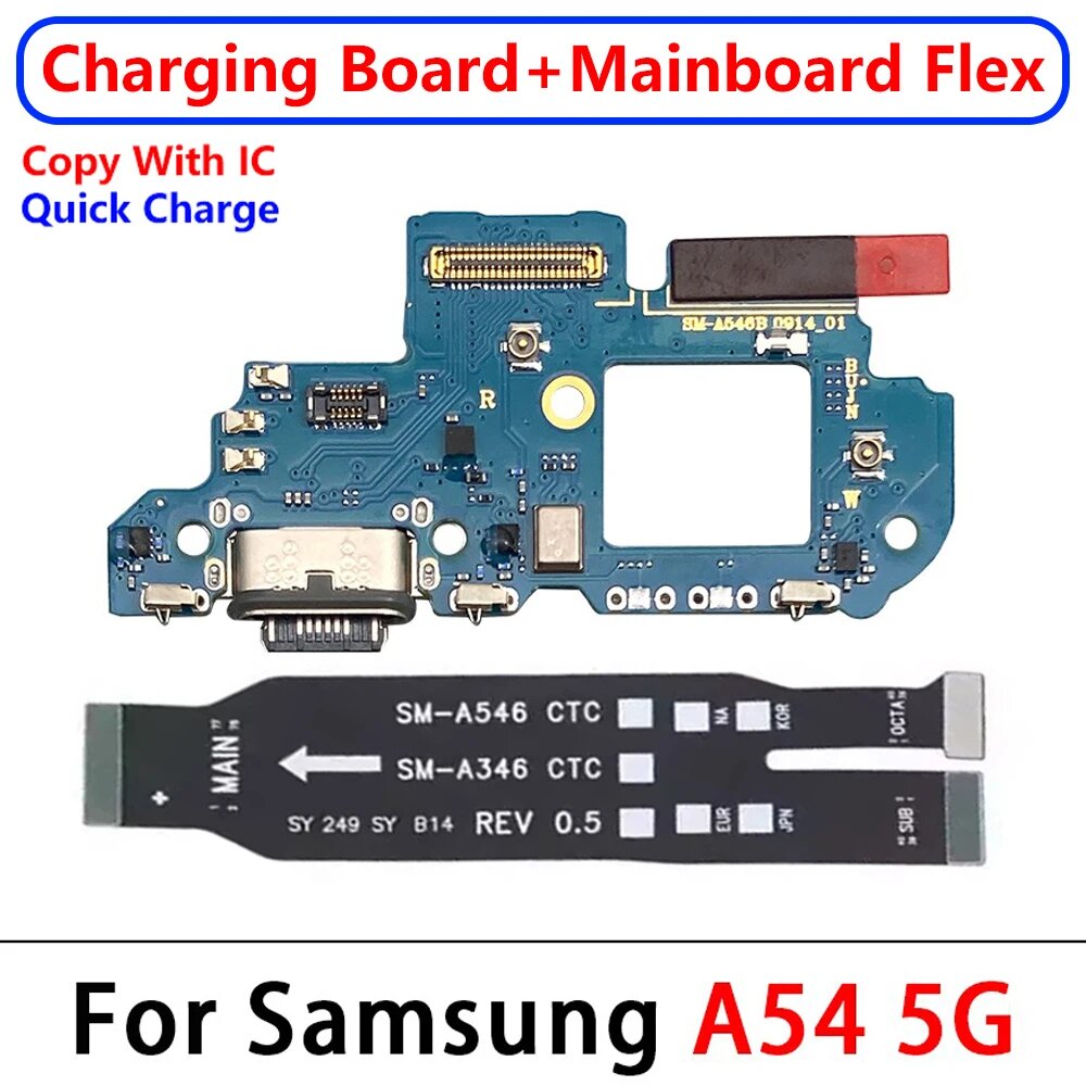 Док-станция для Samsung Galaxy A22/A32/A33/A53/A73/A72/A24/A54/A34 4G 5G A54 5G