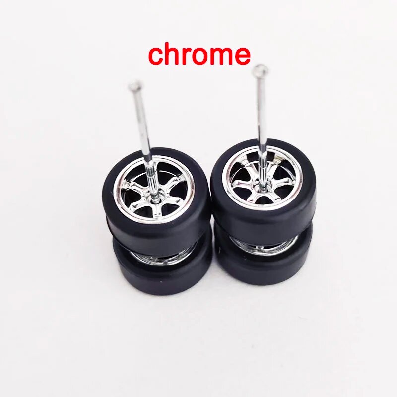 Легкосплавные колеса Reachon TE37 1:64 Черный, TE37 chrome 9.8mm