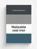 Malleable cast iron | S Jones Parsons | Репринт