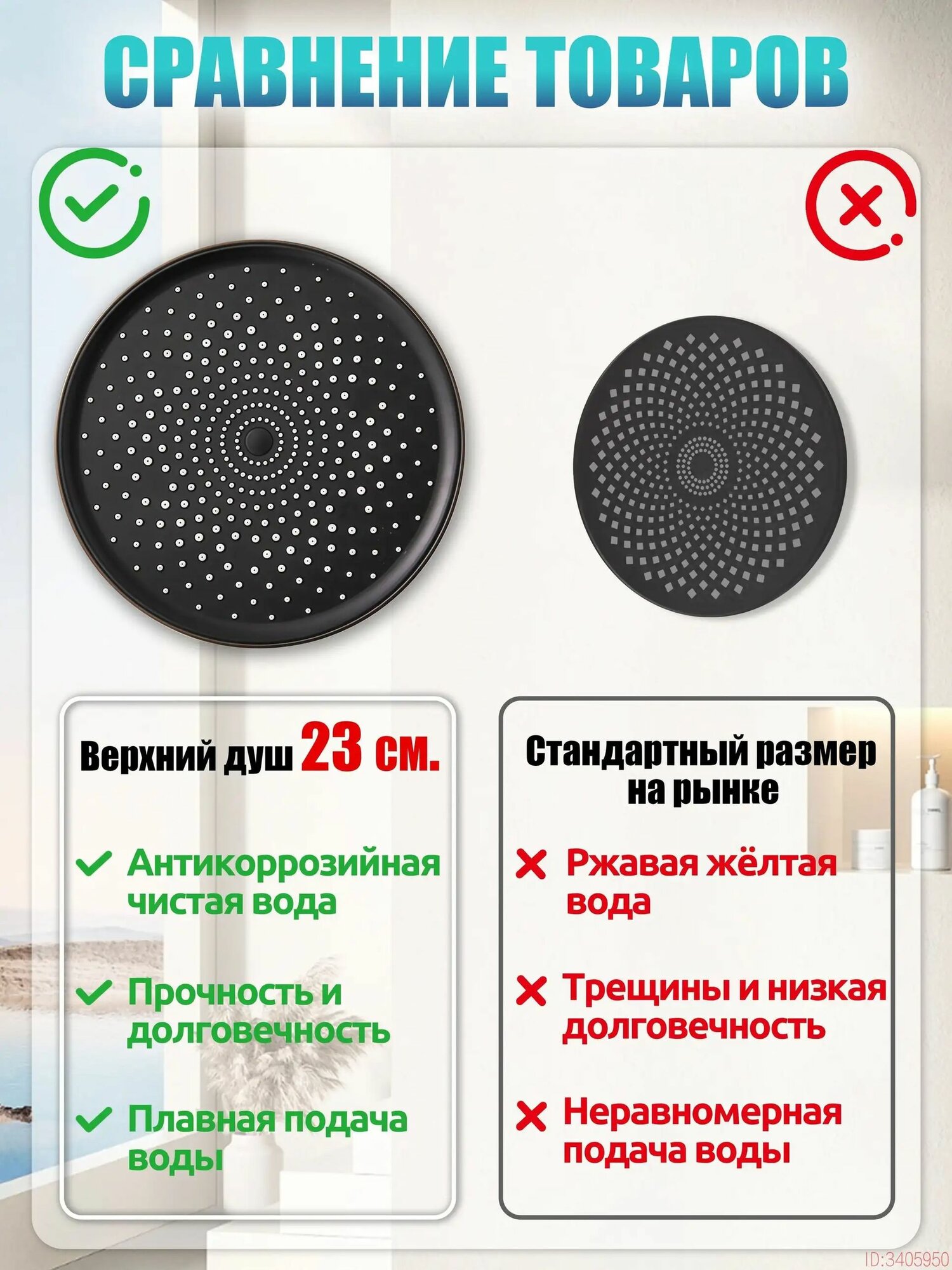 Лейка для душа — фото 1
