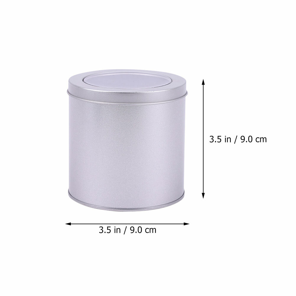 Контейнер Для Чая И Кофе Объемом 9X9Cm Из Жестяной Пластины С Превосходной Герметичностью
