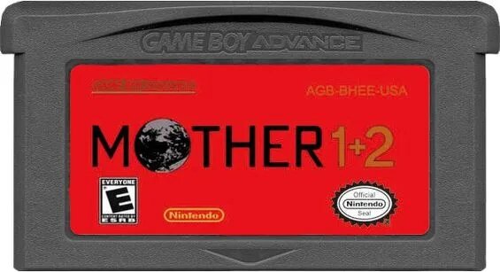 Игровой картридж mother1+2(Game Boy Advance) для Nintendo GBA, GBA SP, NDS, USA версия