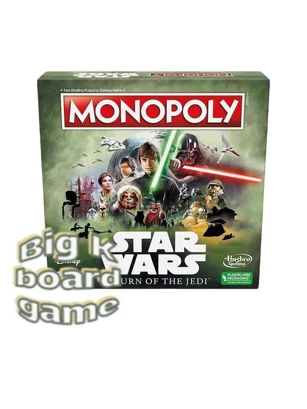 Hasbro Совершенно новая настольная игра магната недвижимости "Звездные войны: возвращение джедая"