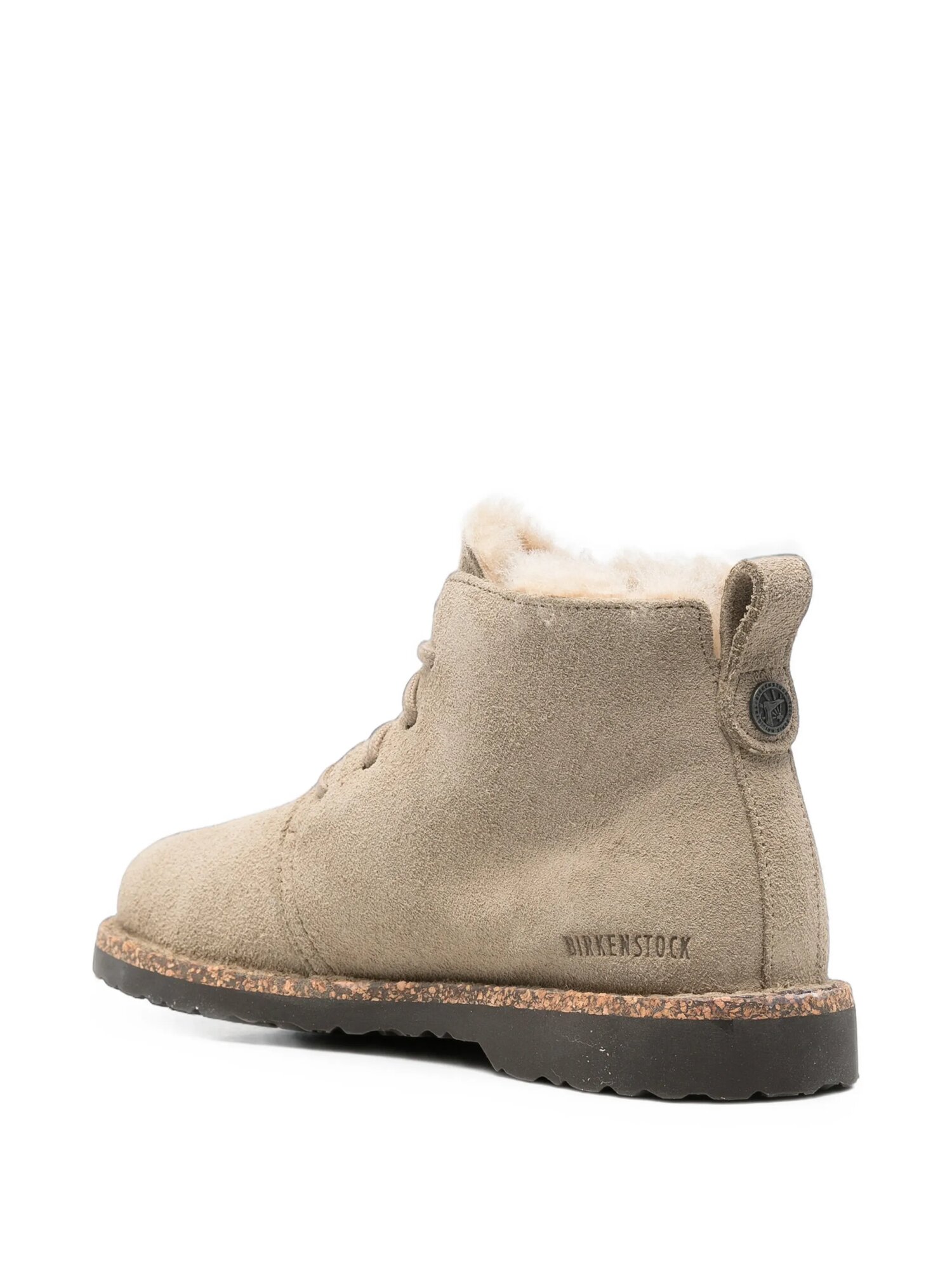 Ботинки Birkenstock Clark shearling-lined suede boots, размер 39 EU — фото 1