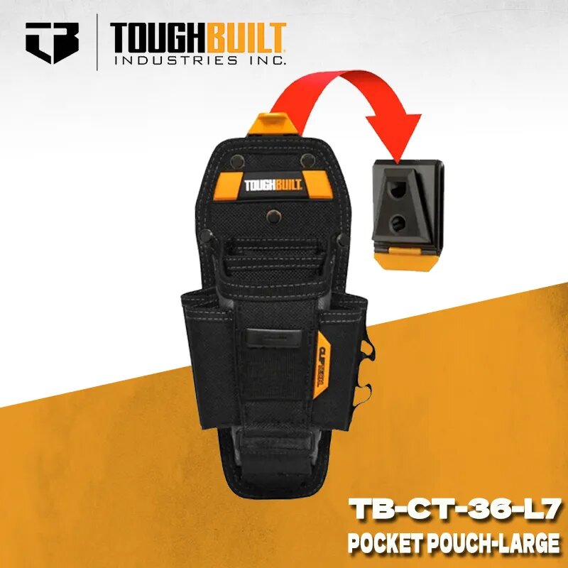 TOUGHBUILT TB-CT-36-L7-Большая поясная сумка для инструментов механика.