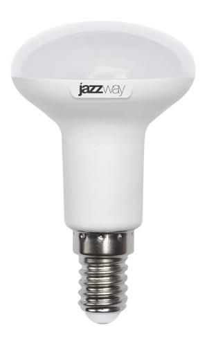 Лампа светодиодная 7Вт R50 3000К теплый свет E14 540лм 230В JazzWay 1033628