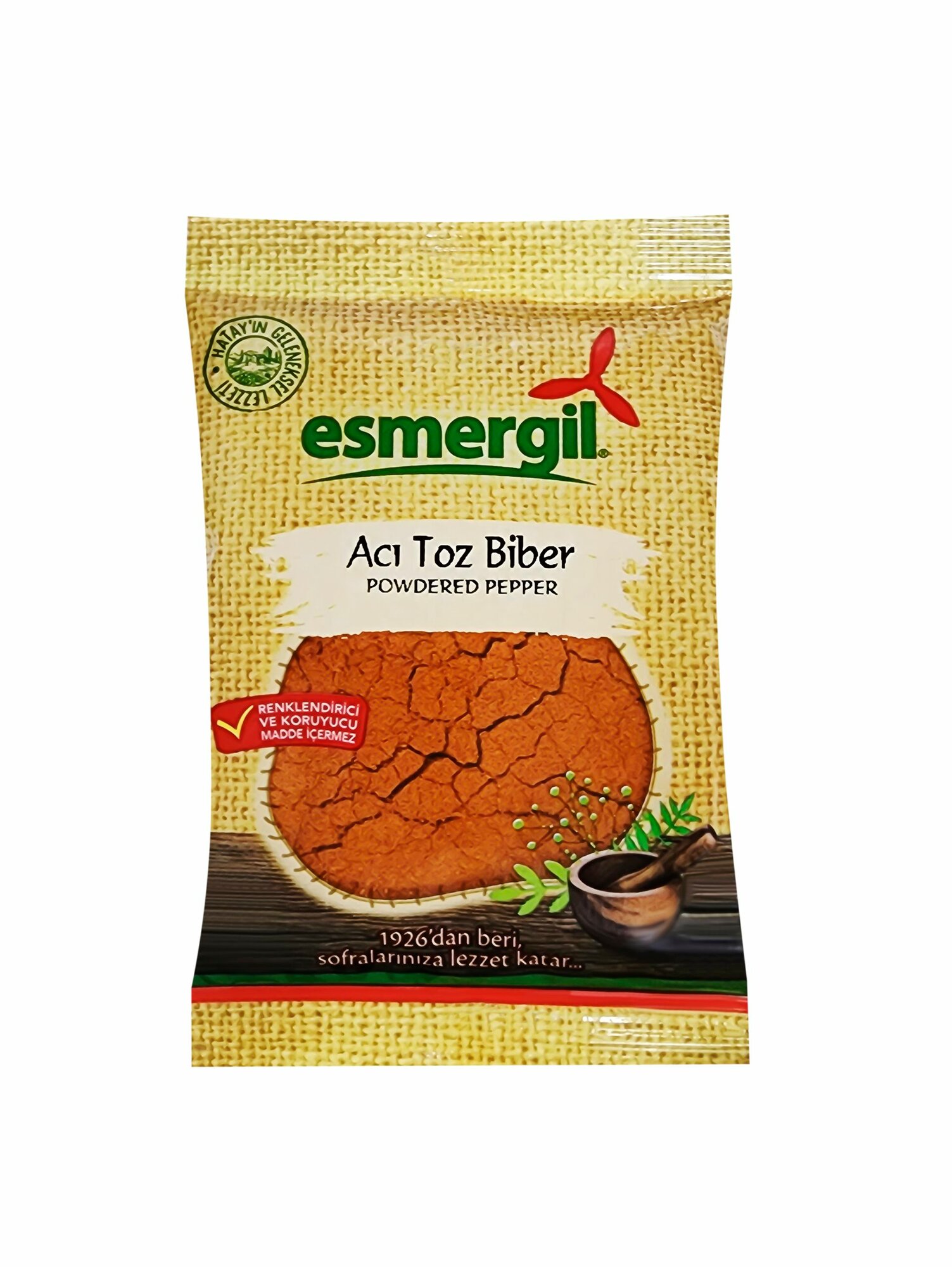 Перец красный острый молотый / острая паприка, "Esmergil", Aci Toz Biber, 70гр. Турция