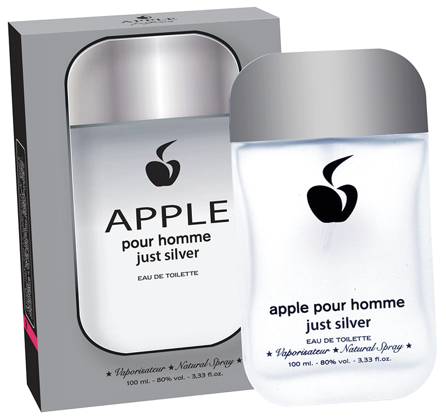 Туалетная вода Эпл Джаст Сильвер для мужчин 100 мл - Apple Parfums Just Silver