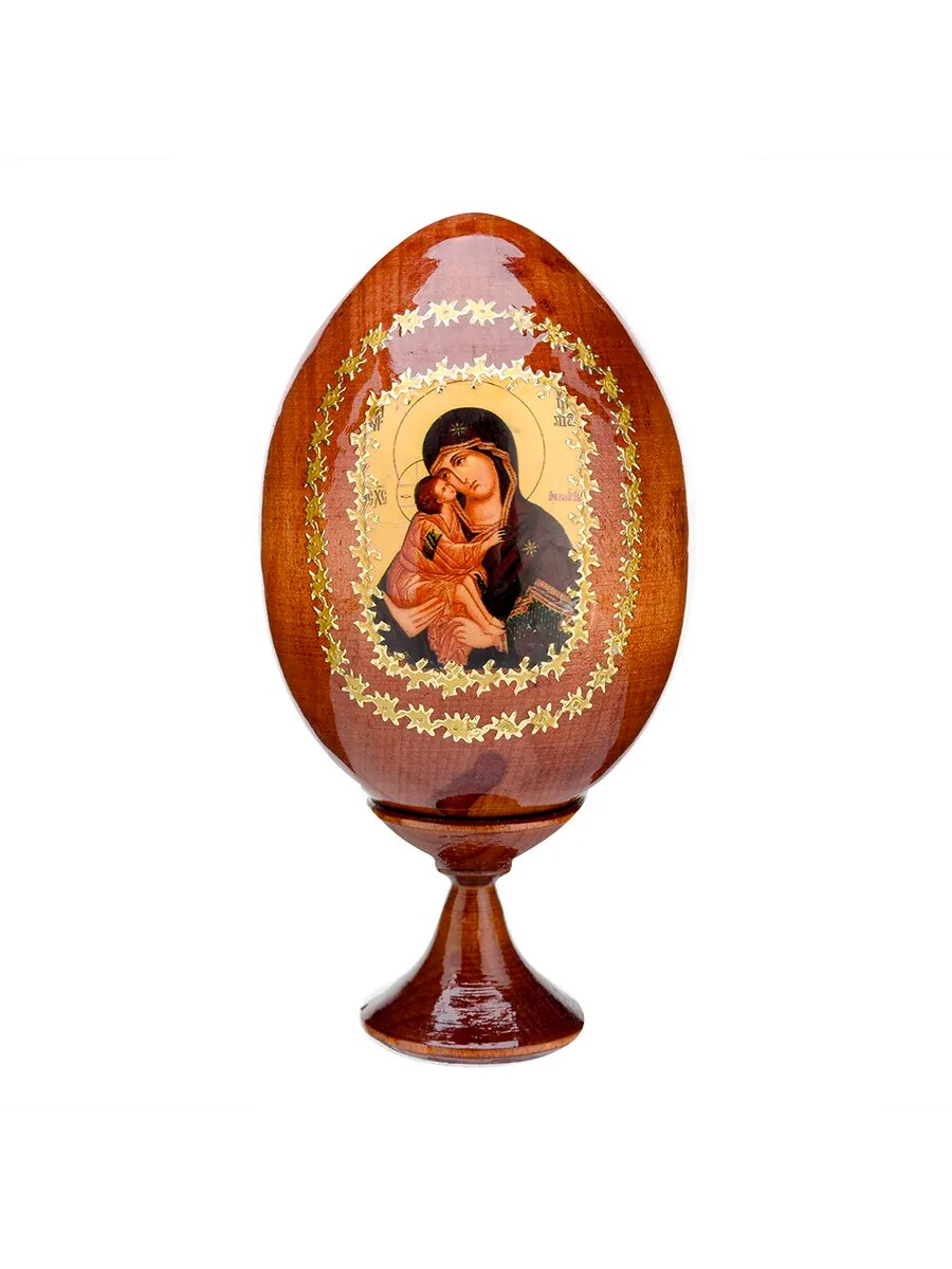 Пасхальное яйцо "Донская Божья Матерь", 12.5 см.