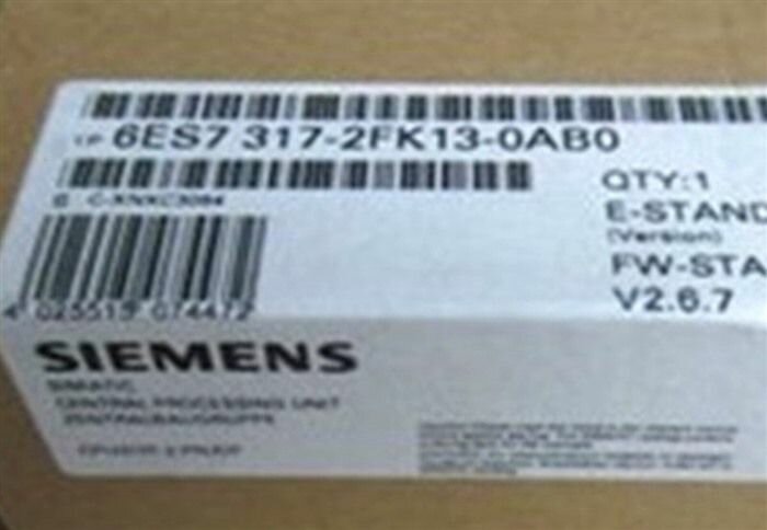 Модуль Siemens 6ES7317-2FK13-0AB0 6ES7 317-2FK13-0AB0 CPU317F-2 PN/DP Simatic Central