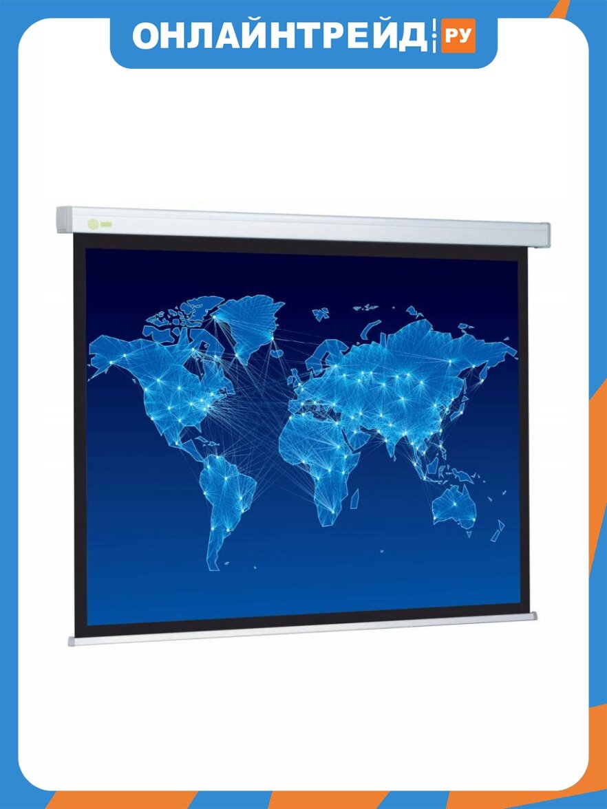 Экран Cactus 149.4x265.7см Wallscreen CS-PSW-149x265 16:9 настенно-потолочный рулонный белый
