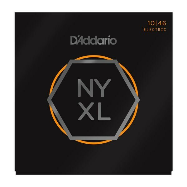 D'addario NYXL1046 NYXL Комплект струн для электрогитары, никелированные, Regular Light, 10-46