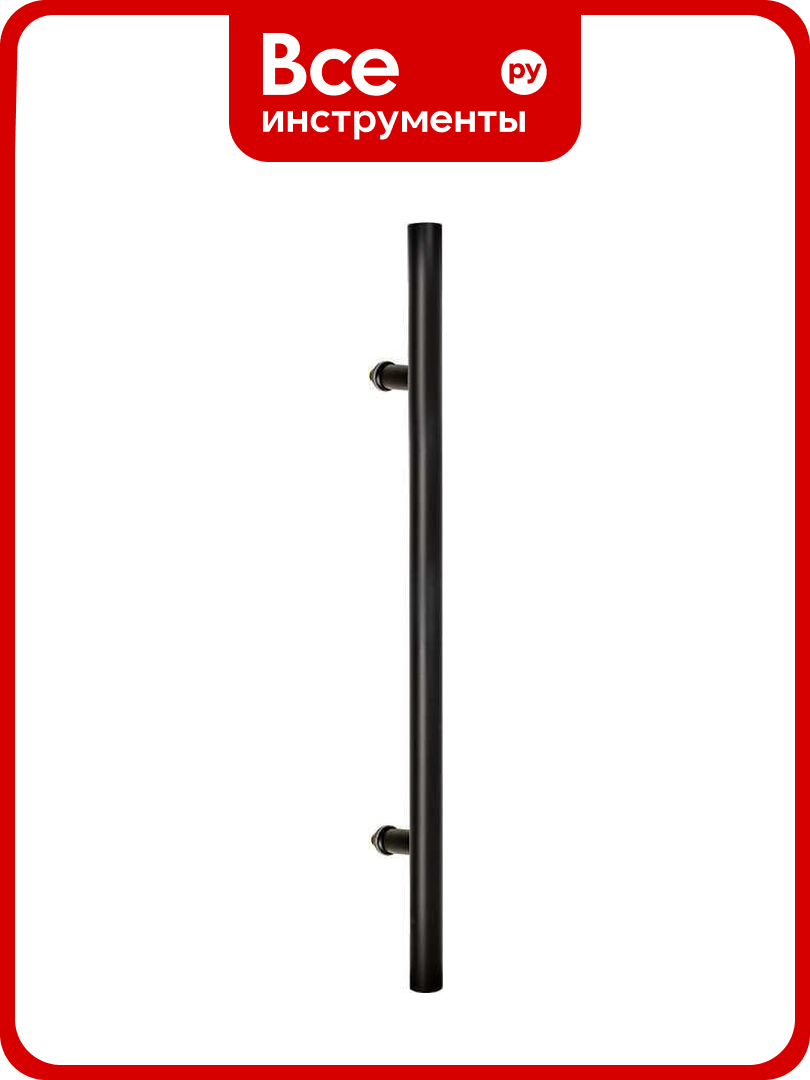 Ручка-скоба FUARO PULL. PH32/900.22 INOX 304 (PH-22-32/900-INOX) BLACK 45503, нержавеющая сталь, круглая форма