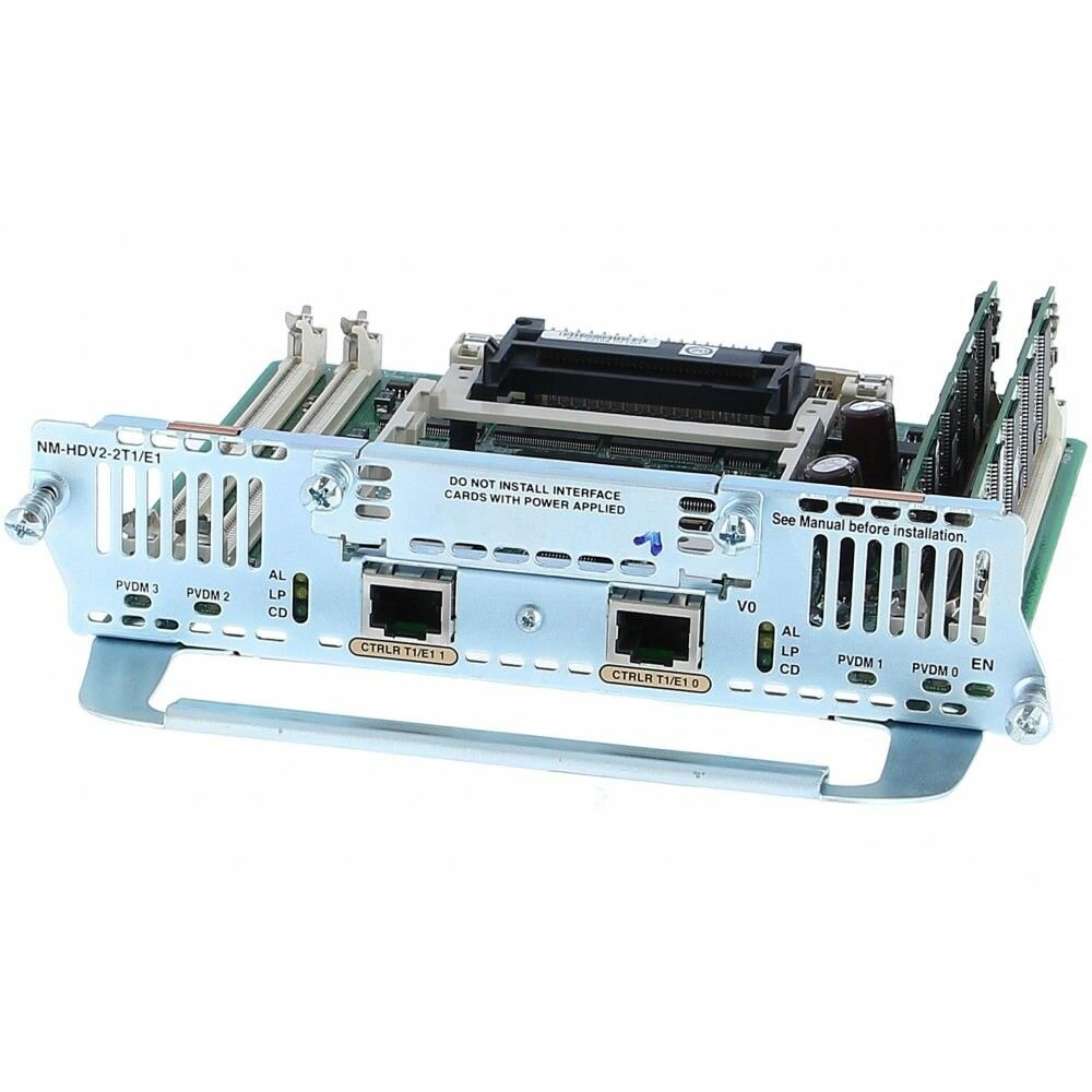 Модуль Cisco NM-HDV2-2T1-E1