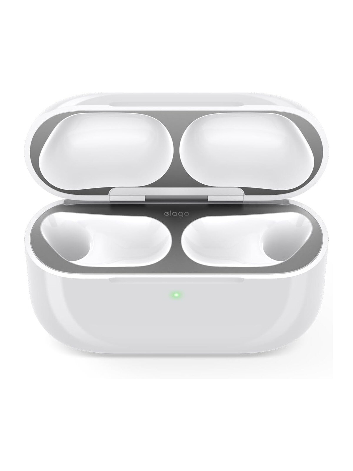 Защитная пластина Elago для кейса Airpods Pro 3, 2 шт. темно-серый