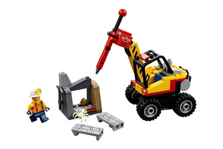 Конструктор LEGO City Горный экскаватор 60185, Stone Splitter