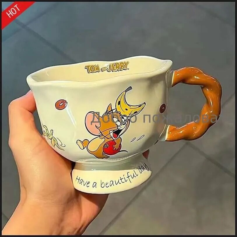 Кружка "Том и Джерри", 360 мл, 1 шт