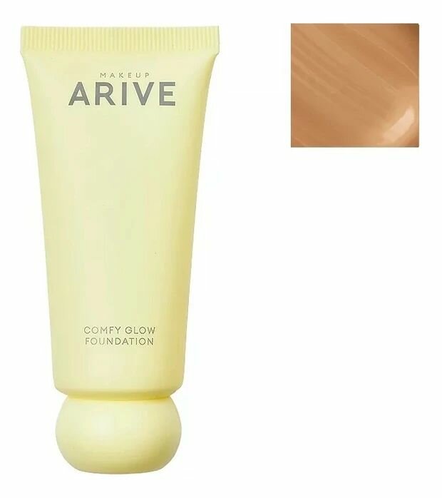Arive Makeup Сияющий тональный крем для лица Comfy Glow Foundation 30мл 02 Neutral