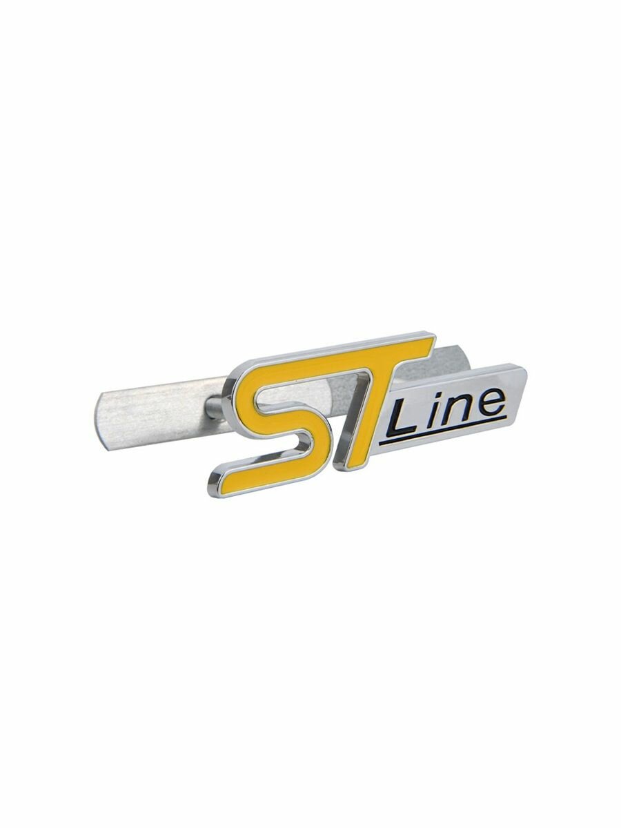 Металлическая 3D наклейка на решетку STLINE шильдик для Форд автомобиль