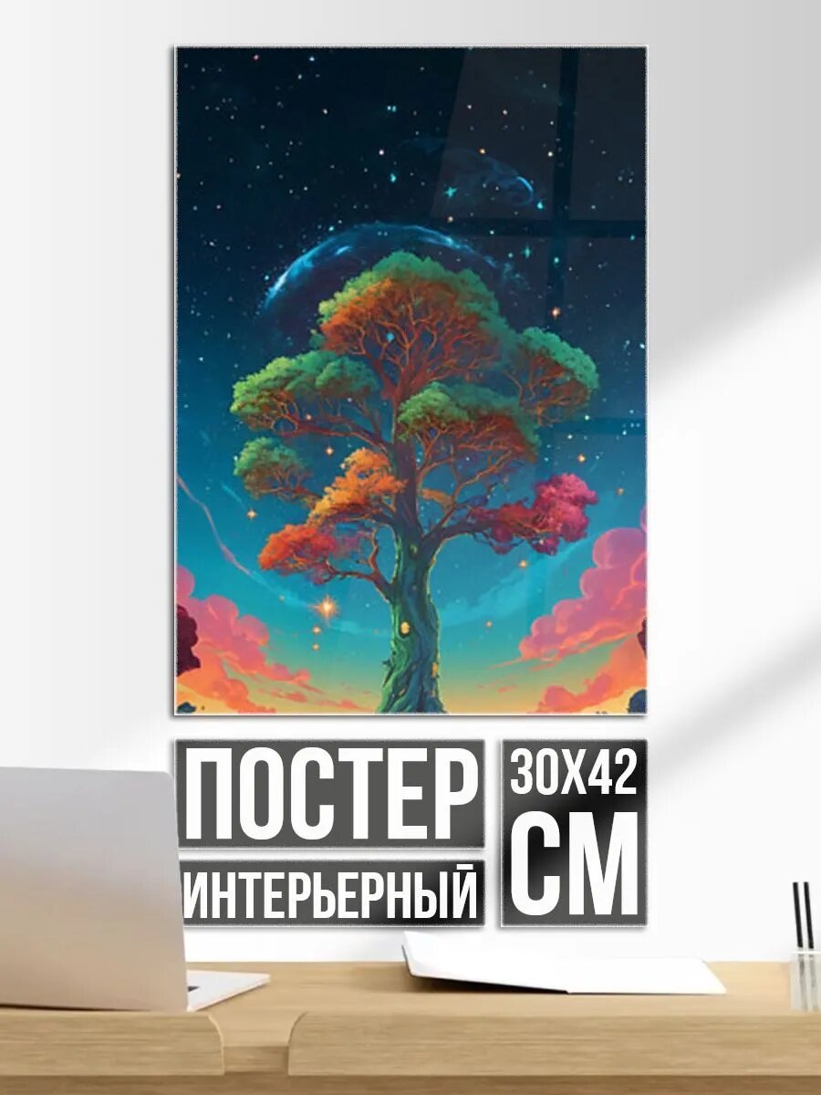 Постер на стену Древо