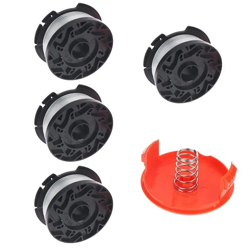 Сменные катушки для триммера Black+Decker, 6шт