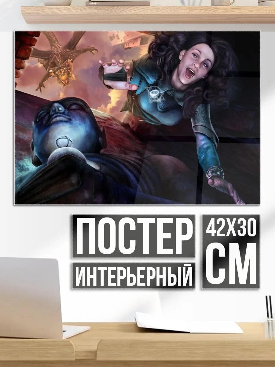 Плакат постер Падение с небес