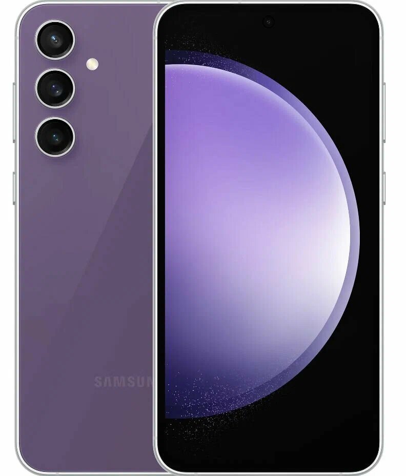 Фиолетовый Samsung Galaxy S23 FE, 5G, 8/256Гб, Dual: nano SIM + eSIM, Purple (смартфон) NFC