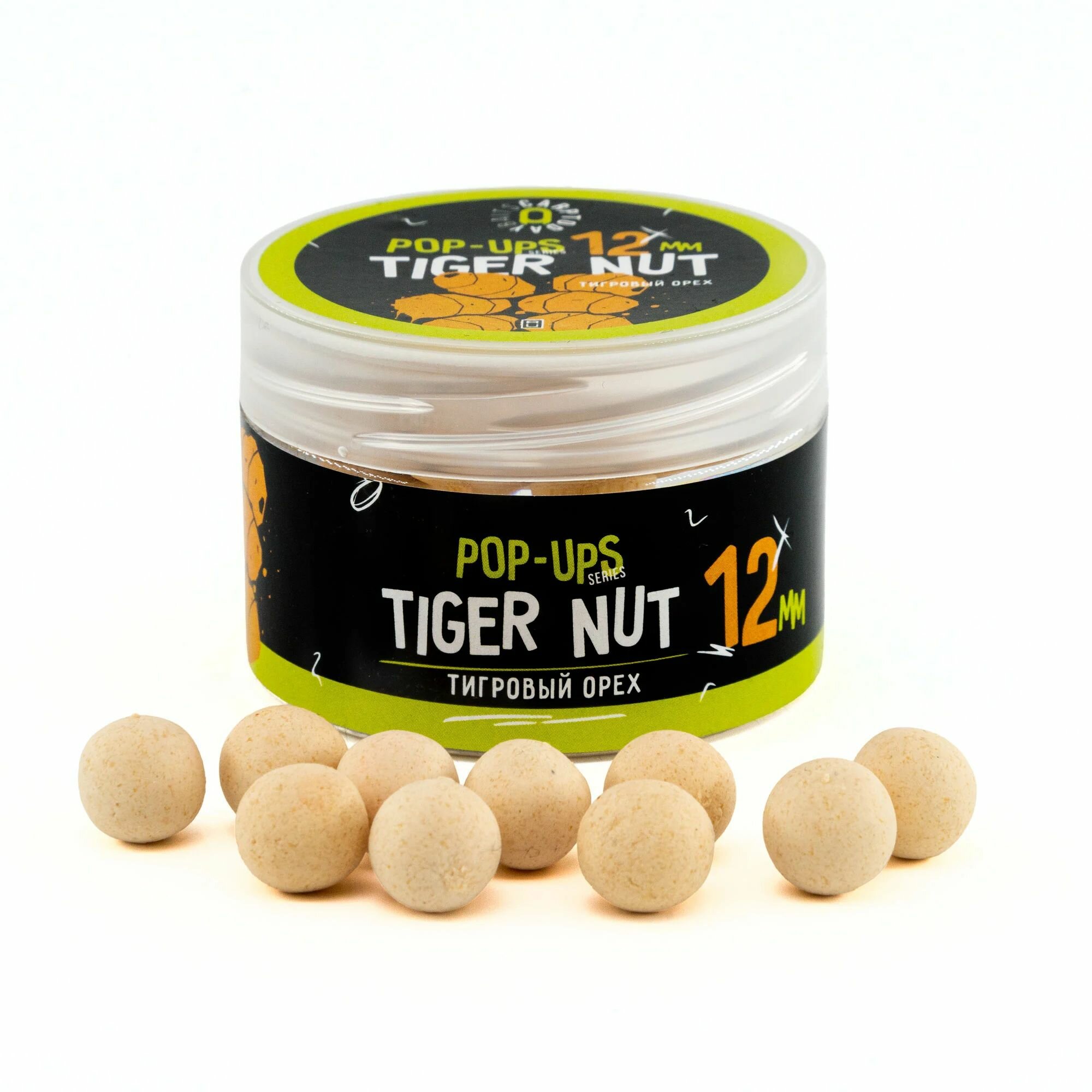 Бойлы плавающие Carptoday Baits Pop Ups Tiger Nut (Тигровый Орех) 12мм