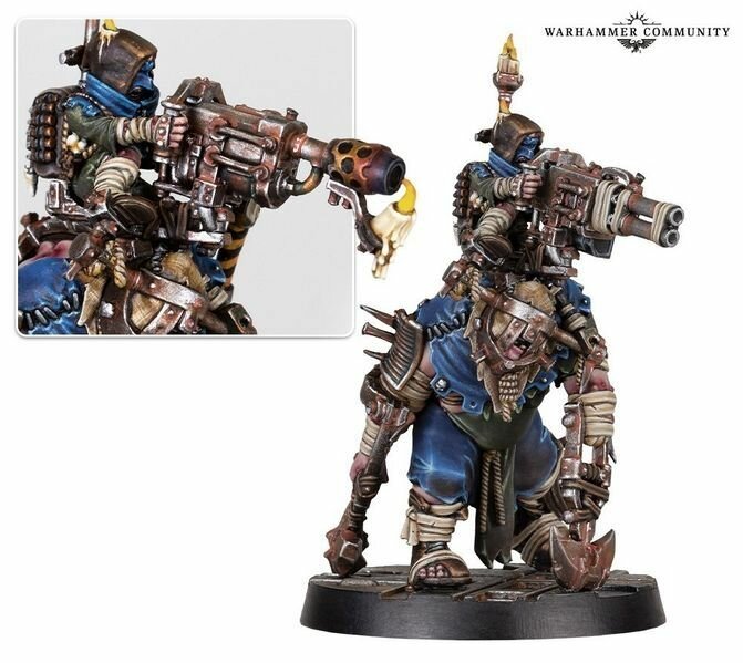 Stig Shambler. С подставкой. Warhammer 40.000