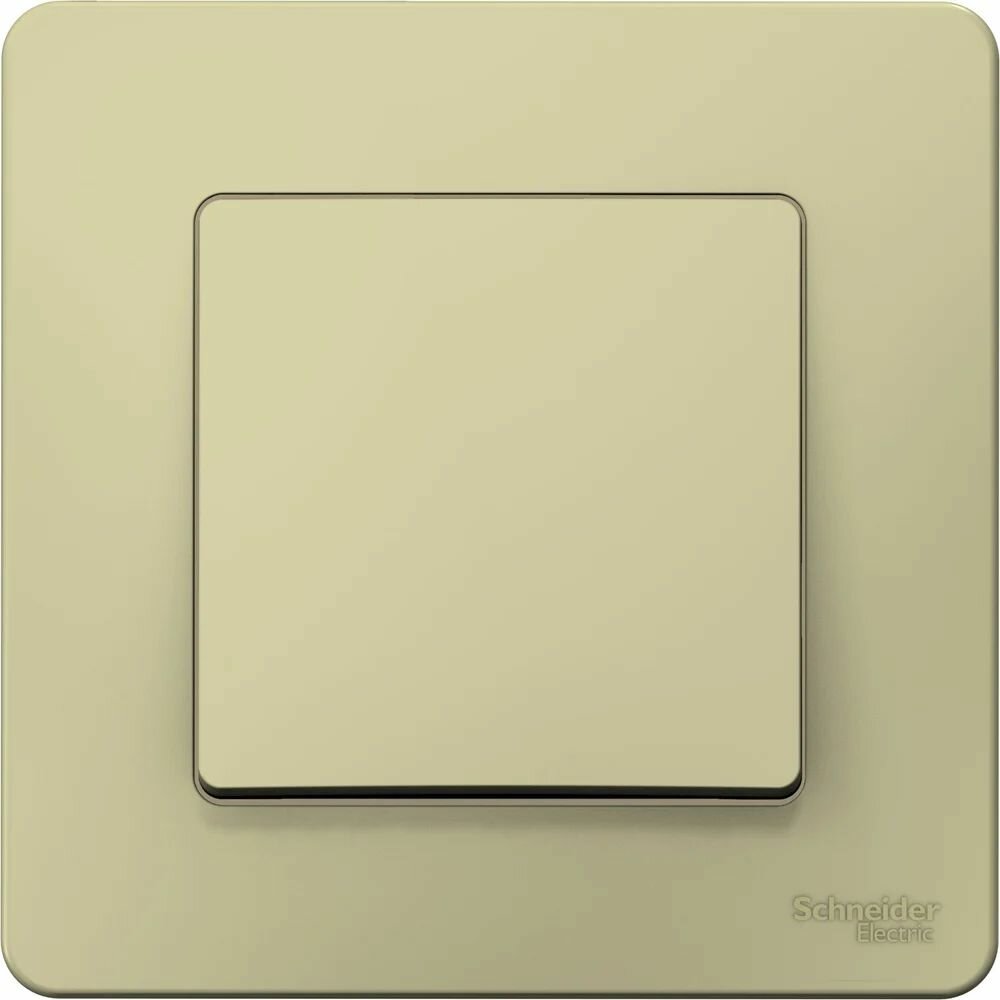 Одноклавишный выключатель Systeme Electric blanca blnvs010107