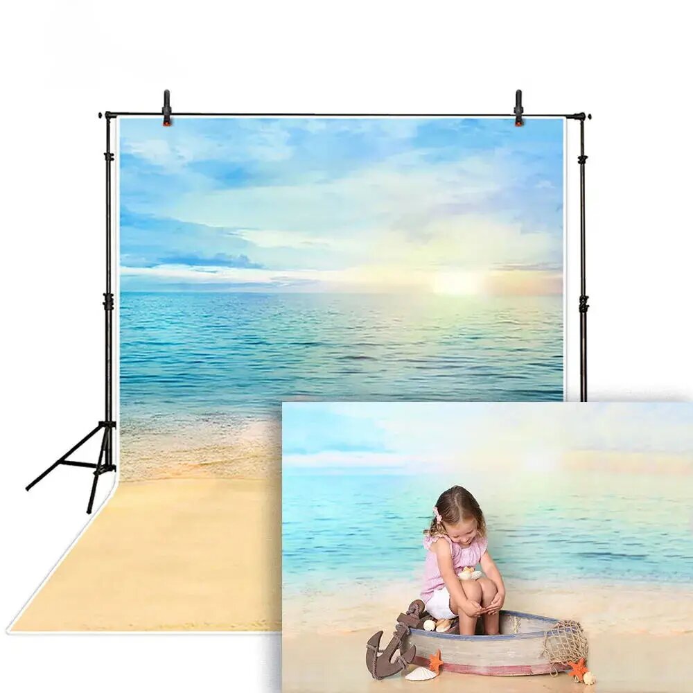 Фоны для фотосъемки MOCSICKA Летнее небо Cotton-180x240cm, Summer-1