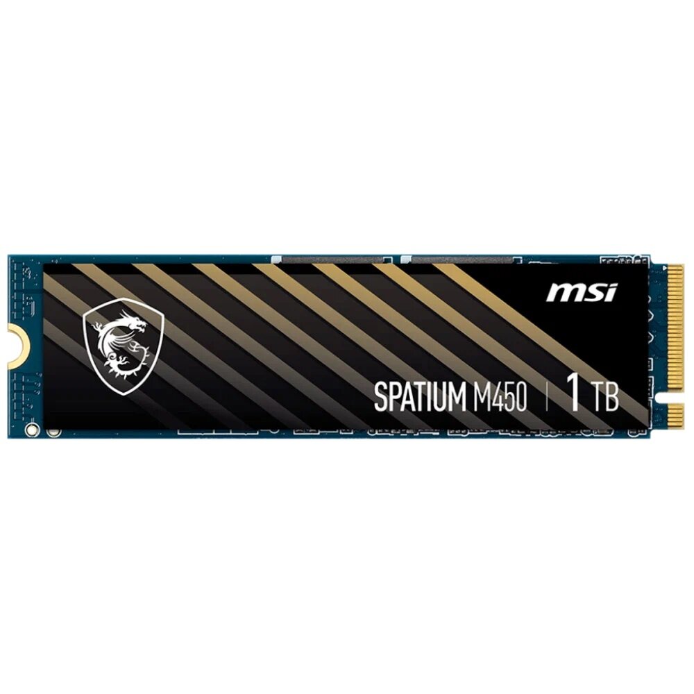 Твердотельный накопитель MSI SPATIUM M450 V1, SSD M.2 2280, 1ТБ, S78-440L0M0-P83