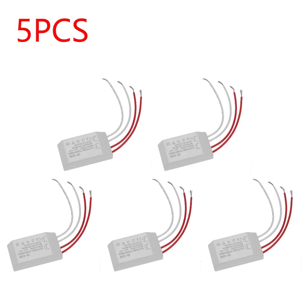 Трансформатор 220-12В, 5PCS