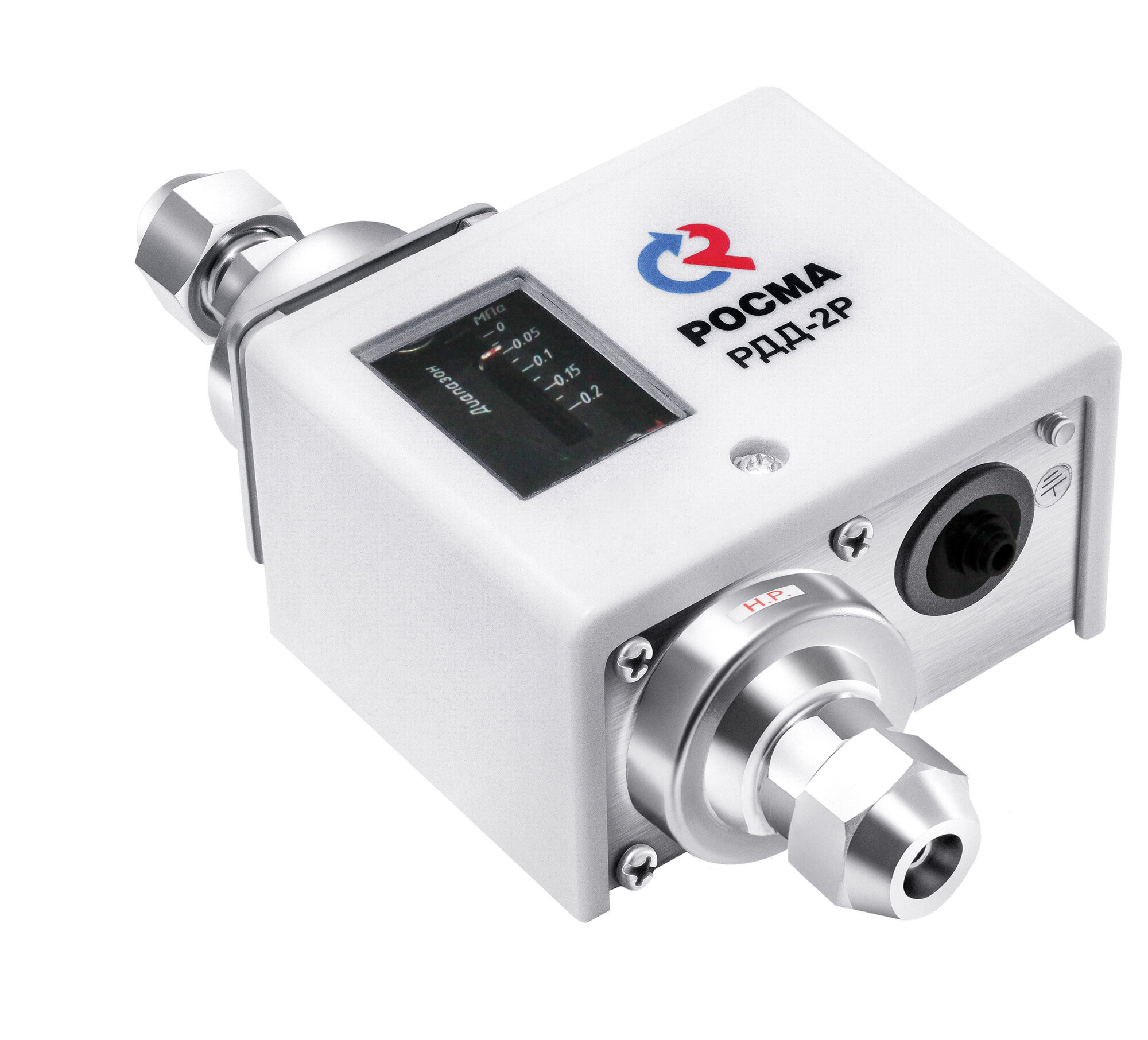Реле разности давлений Росма РДД-2Р 0.1-0.6 МПа G1/4" IP42, 00000004014