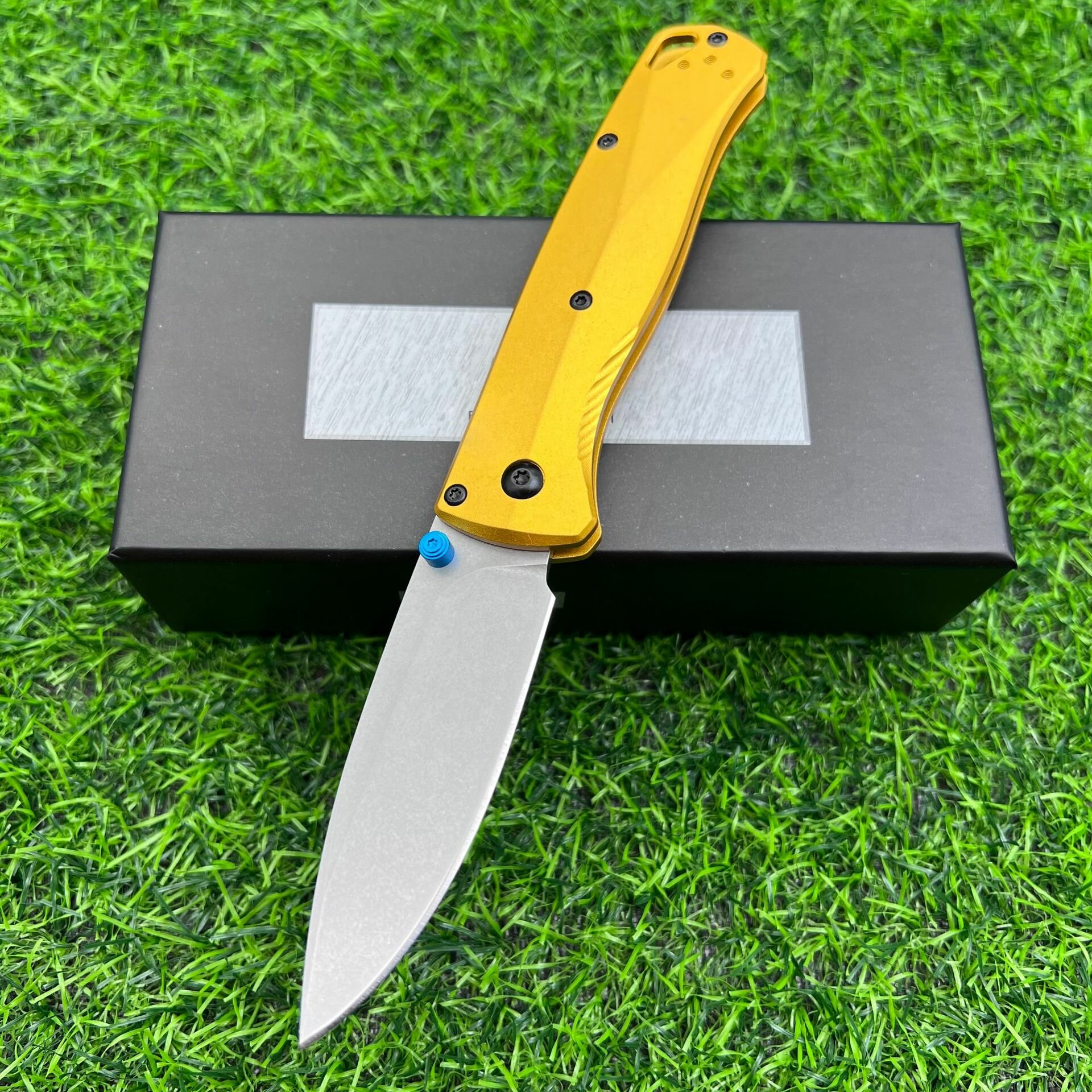 Benchmade535BK-07 Многофункциональный складной нож на шарикоподшипниках с алюминиевой рукоятью, портативный инструмент для кемпинга и отдыха на природе