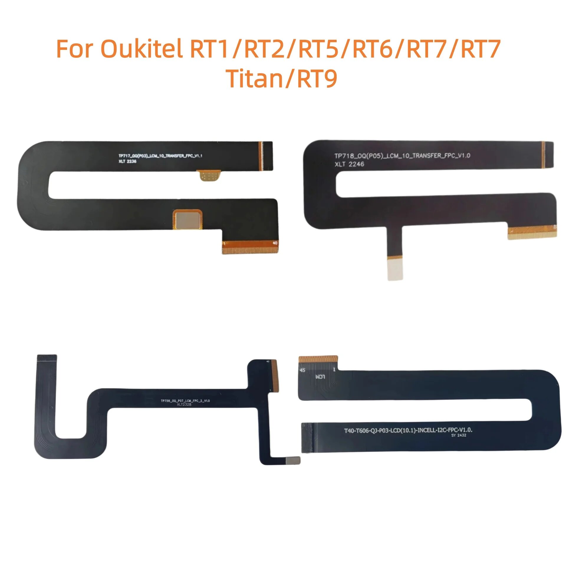 Новый гибкий FPC-кабель для материнской платы планшетов Oukitel RT1, RT2, RT6, RT7, RT7 TITAN, RT7