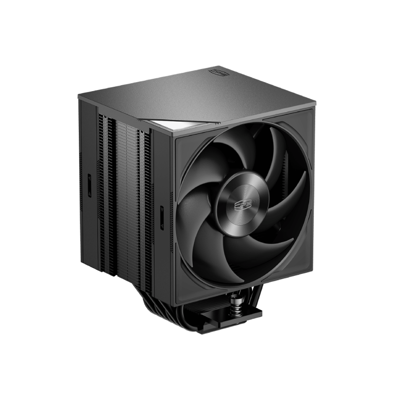 Кулер для процессора/ CPU Cooler PCCooler RZ700D BK (270W, 4-pin PWM, 159.5mm, Al/Cu, 7x6mm, 2x120mm, 79.8CFM, 35.9dBA, 2400RPM, S: 1851/1700/1200/115X, AM5/AM4, black)