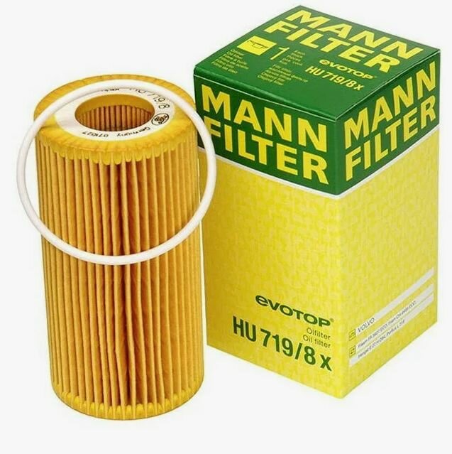 MANN HU 719/8 x Фильтр масляный FORD: Focus Kuga Mondeo S-Max, VOLVO: C30 C70 S40 S60 V60 S80 V40 V50 V70 XC60 XC70 XC90