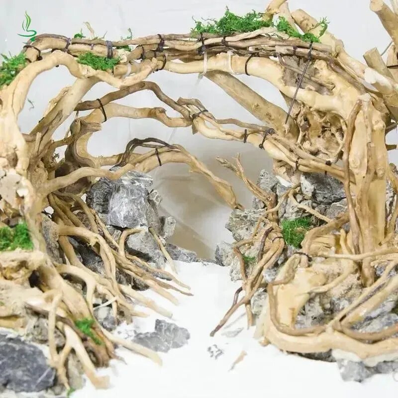 Коряга для аквариума натуральная большая, коряга натуральная,15-20 см