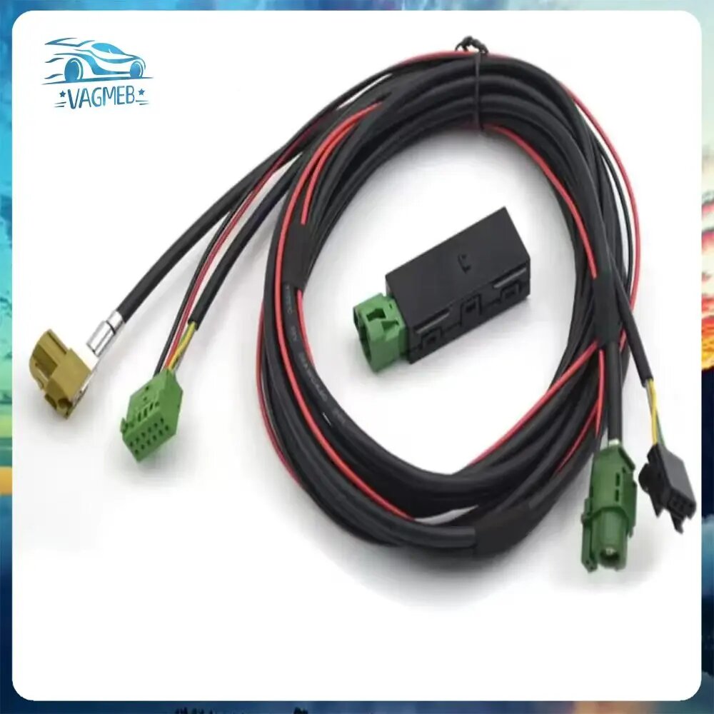 Для VW Golf 7 MK7 VII CarPlay Media USB AUX переключатель MIB2 MDI USB AMI адаптер USB and Cable