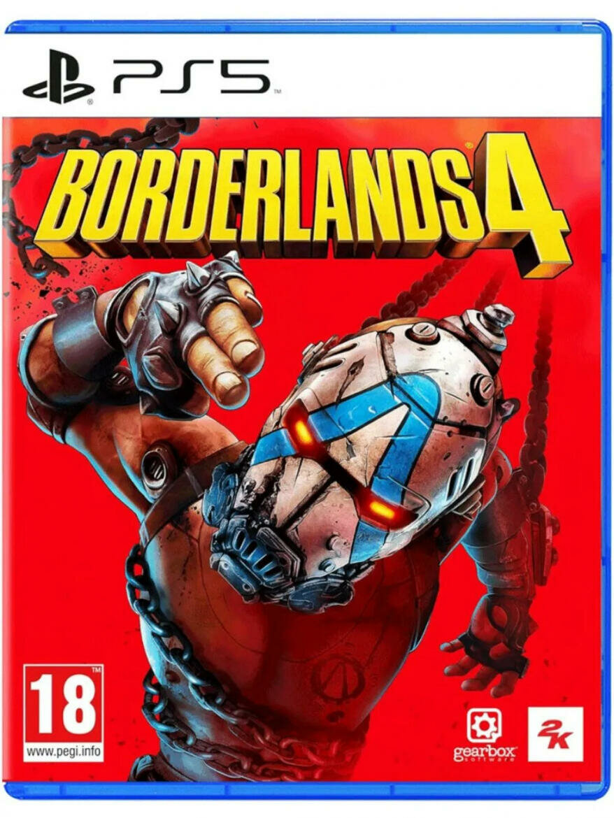 Игра Sony PlayStation 5 (PS5) - Borderlands 4, 18+, 4 игрока (на диске)