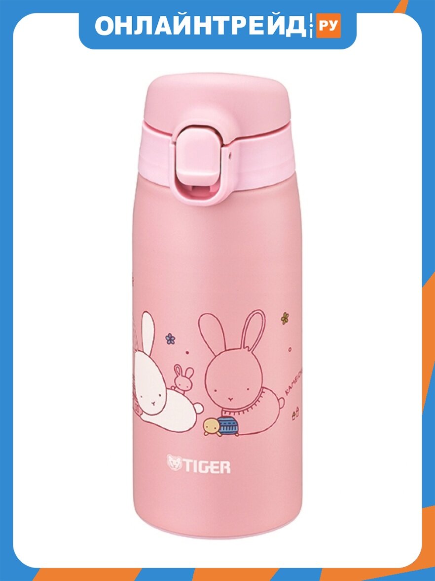 Термокружка Tiger MCT-A035 Rabbit 0,35 л (кролик), шт