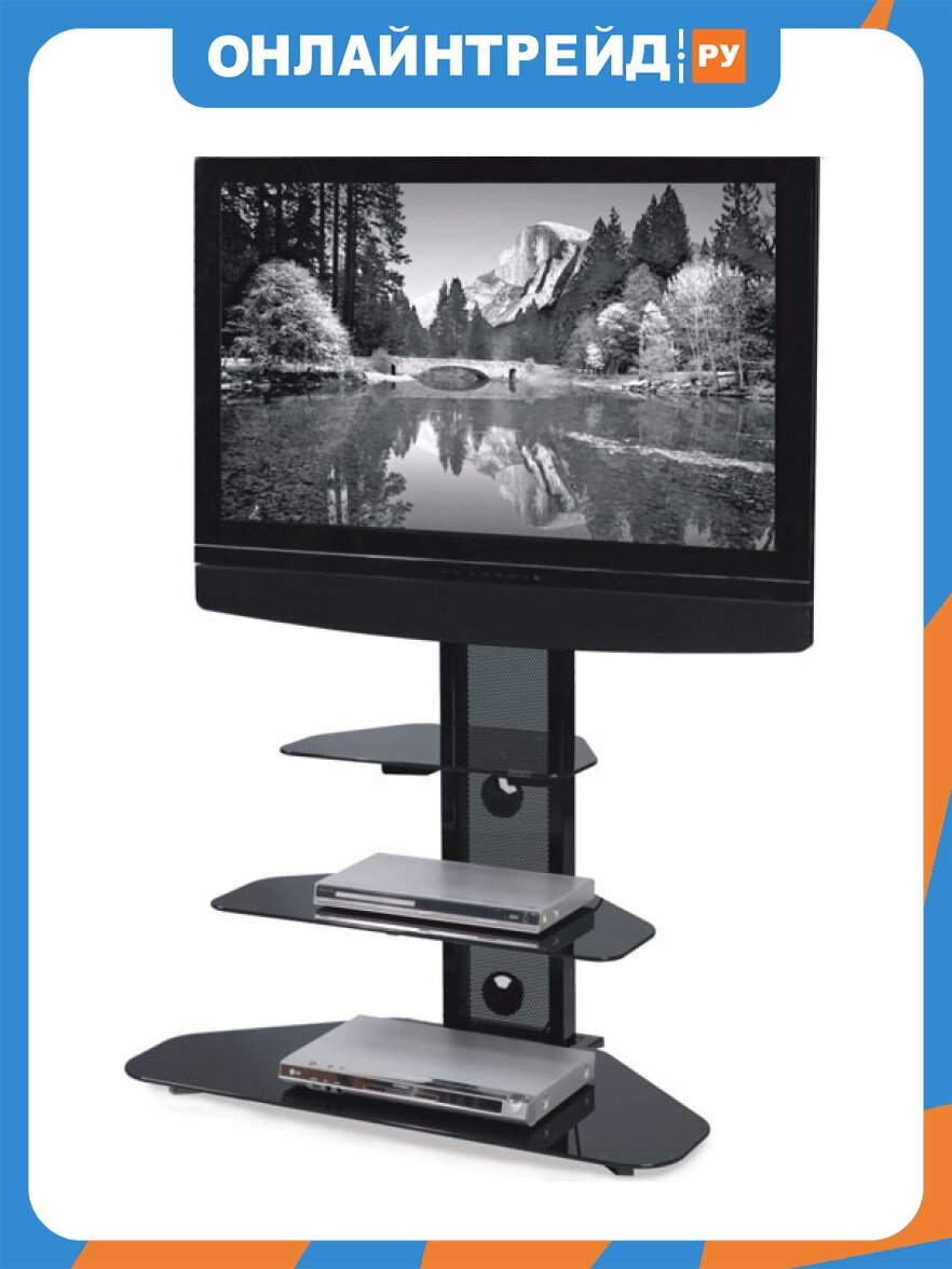 Стойка для ТВ Mart Плаза New, с кронштейном с диагональю 30"-47"