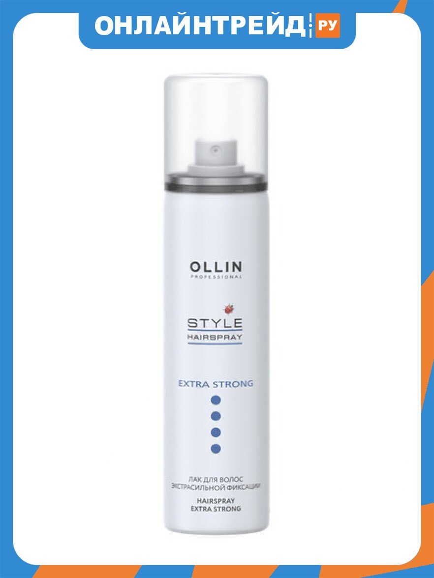Лак для волос Ollin Professional Style экстрасильной фиксации, 75 мл