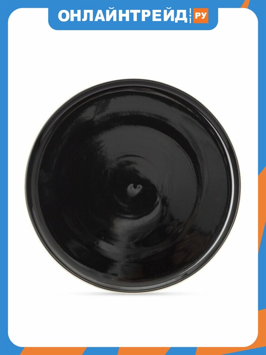Тарелка десертная Domenik BLACK GOLD 21 см DM3011-1