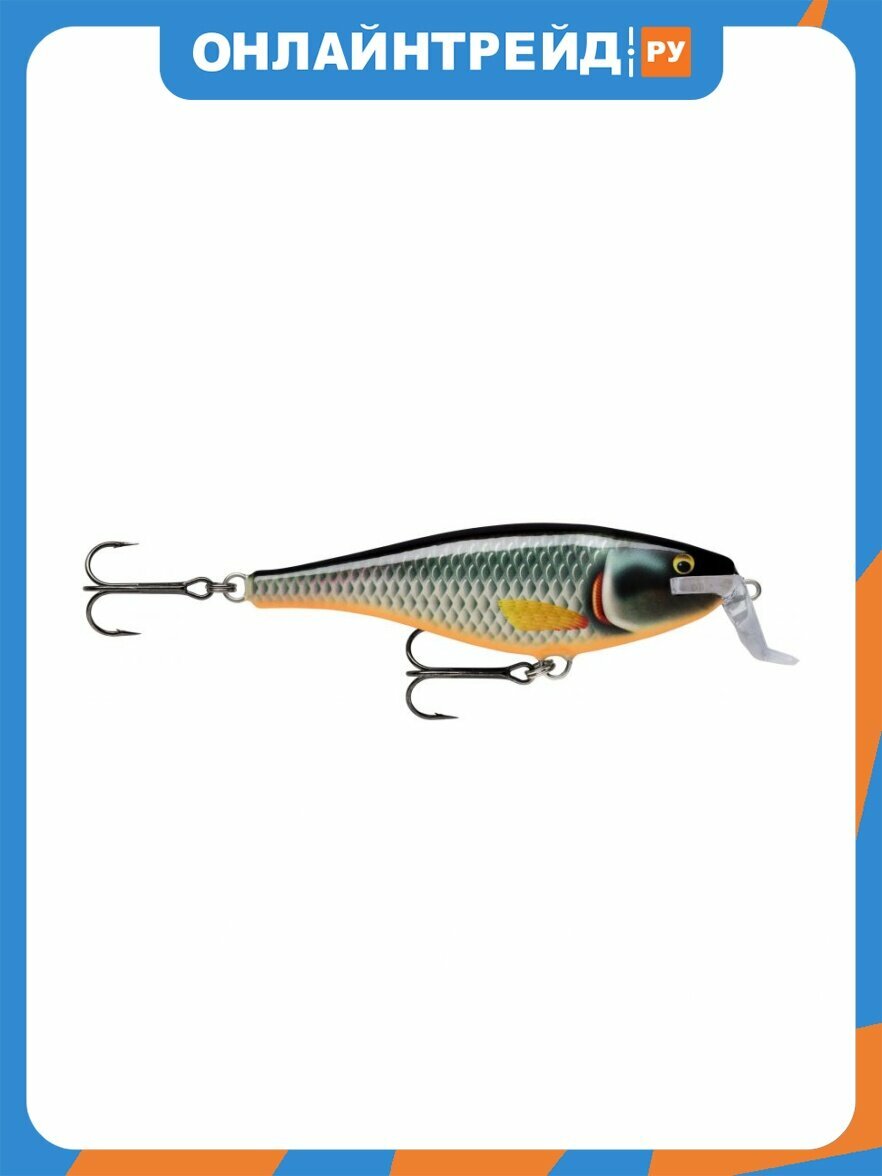 Воблер Rapala Super Shad Rap плавающий 1,5-2,7м, 14см 45гр, SSR14-HLW