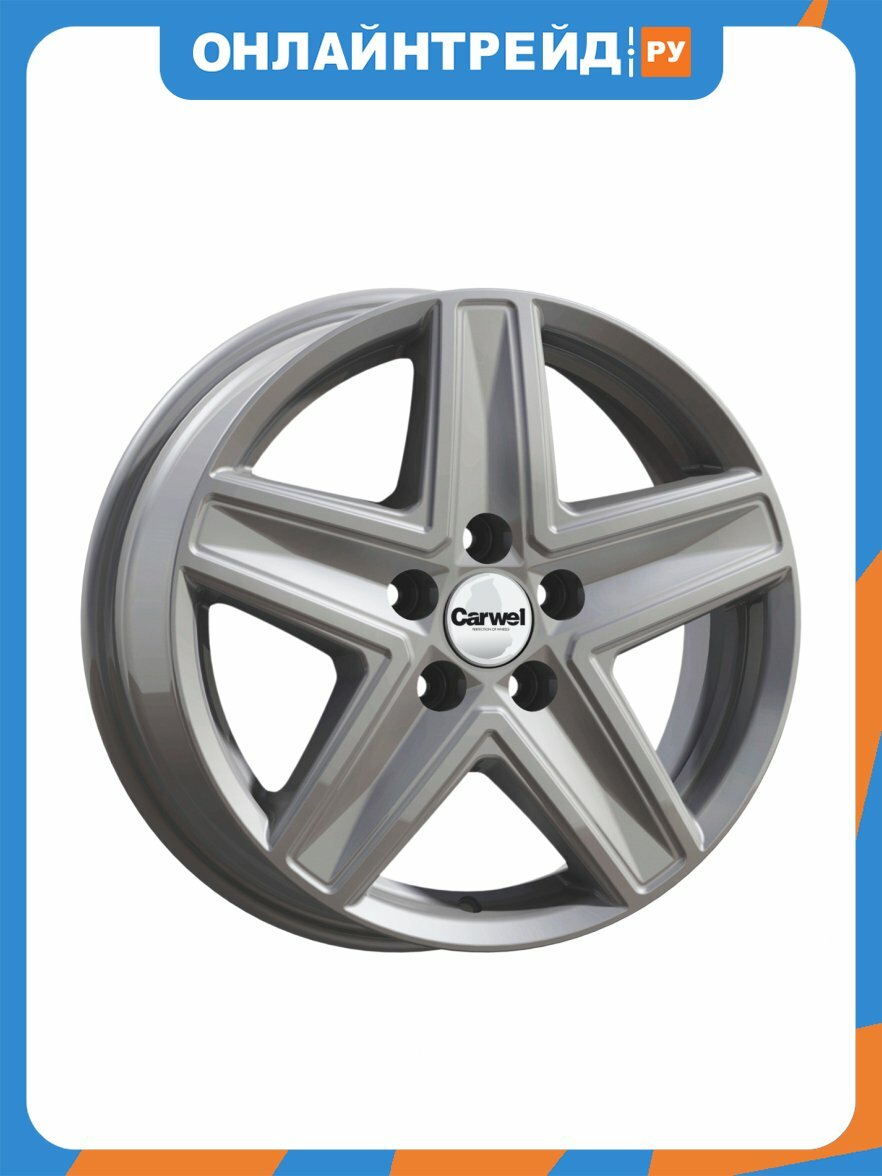 Диск Carwel Витим 237 6.5x16/5x130 D89.1 ET50 SB