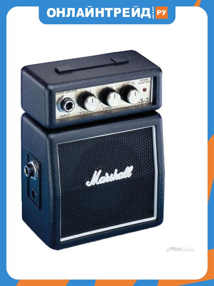 Гитарный комбоусилитель Marshall MS-2 Micro Amp, черный