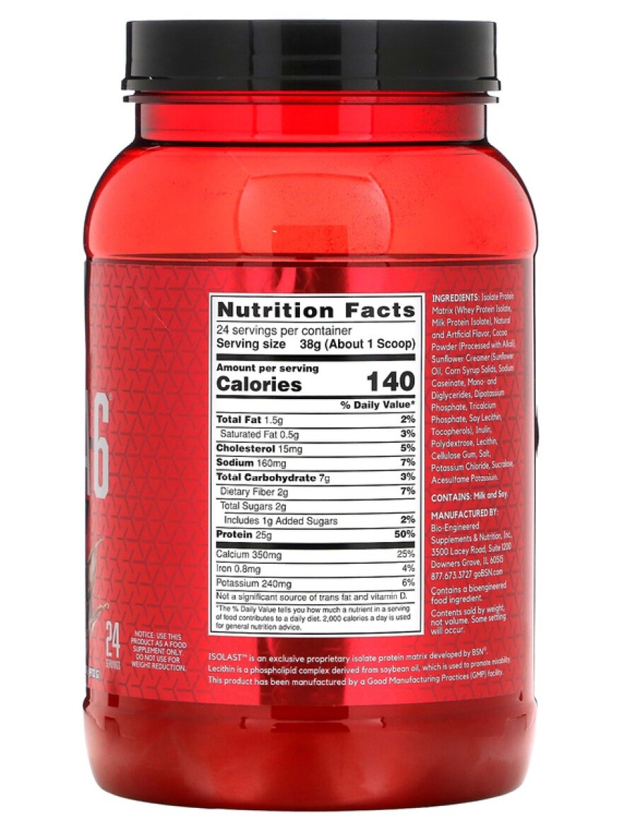 Протеин Bsn Syntha-6 ISOLATE (2 lb), Chocolate Milkshake
