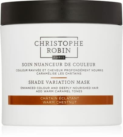 Маска для волос Christophe Robin Shade Variation Mask, оттенок warm chesnut, 250 ml
